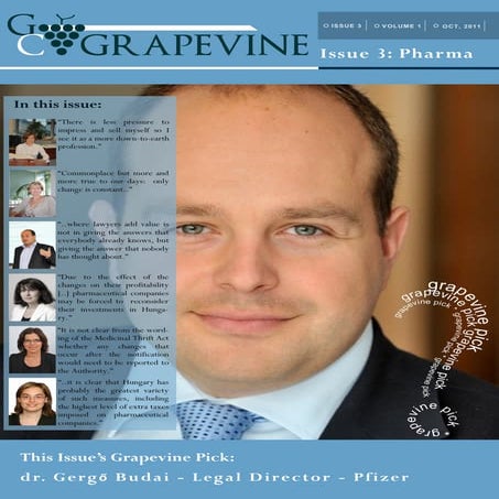 On the GC Grapevine, ed3, vol1 | PDF | Pharmaceutical Industry | Industries