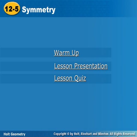 6.1 Polygons - Line and Rotation Symmetry.pptx
