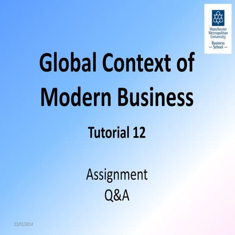 Gcmb tutorial 12 | PPT