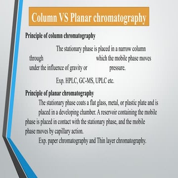 Gas liquid chromatography | PPTX