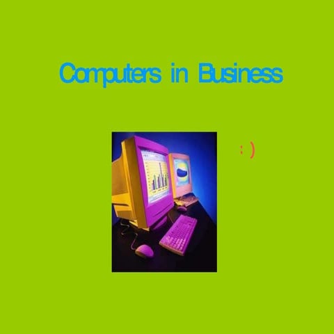 Computer business | PPT