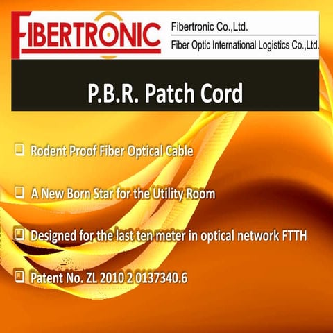 ***P.B.R. Patch Cord*** | PPT