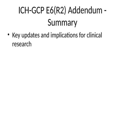 GCP_E6R2_Addendum_Summary.pptx- A SUMMARY ON ADDENDUM | PPTX