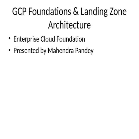 GCP Region and Zone Overview - Details | PDF