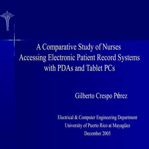 PDAs for Nursing Students: Technology at Your Fingertips | PPT