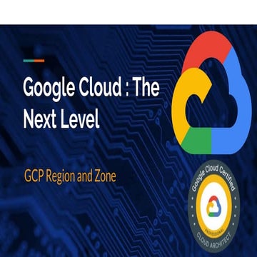 Gcp Region And Zone Overview Details Ppt