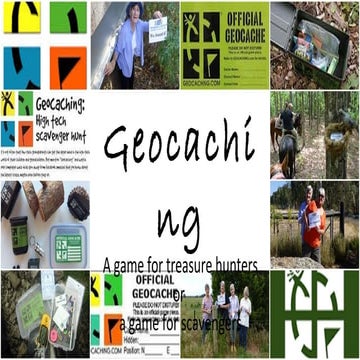 Geocaching Merit Badge | PPT