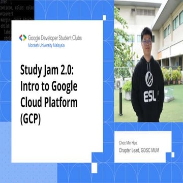 [Tech Talk 2.0] Google Cloud Platform | PPT