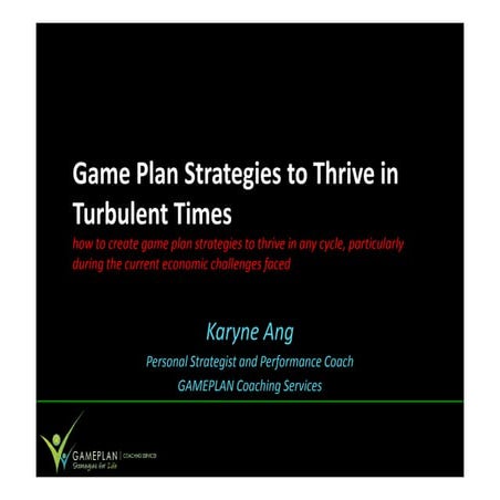 Leadership Strategies In Turbulent Times | PPT