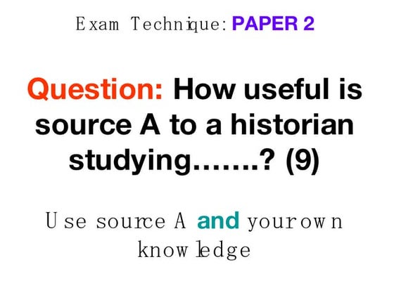 Gcse Af L P Point Interpretation | PPT