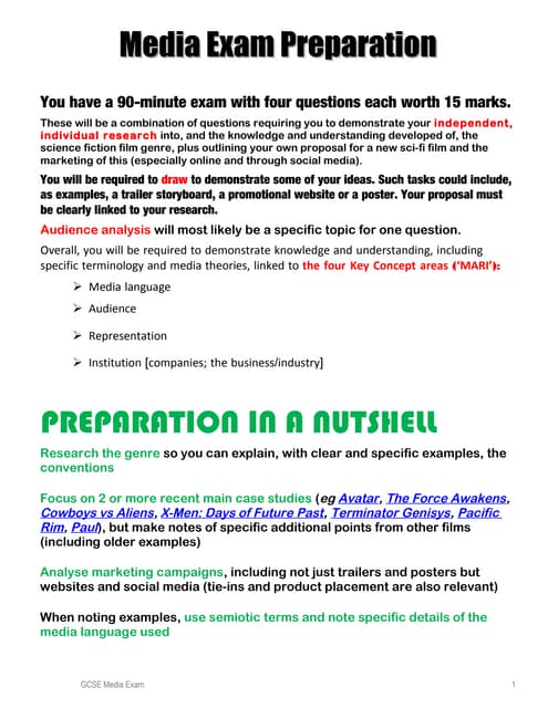 Annotated guide to exemplar letter | PDF