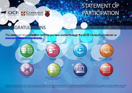 Computer science GCSE AQA options evening | PPT