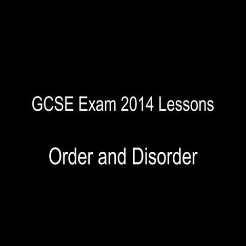 Gcse exam project lessons 1 6 2014 | PPT
