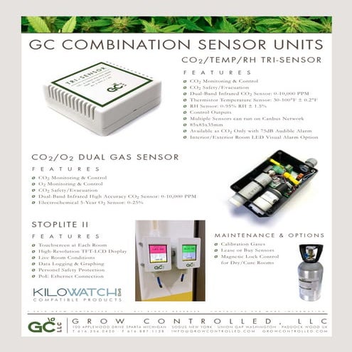 GC sensor brochure | PDF | Weather | Science