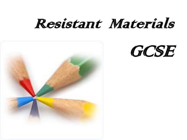 Presentation Course Structure PRODUCT DESIGN GCSE | PPT