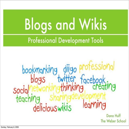 Using Blogs and Wikis for Professional Development | PPT