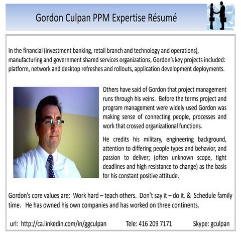 G Culpan Profile 2012 06 | PDF