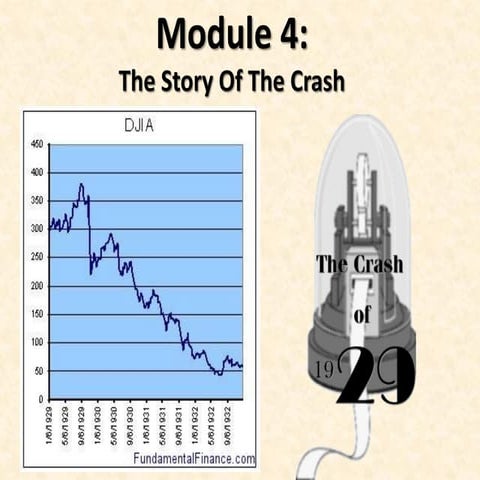 GD ND Module 4- The Story of the Great Crash | PDF