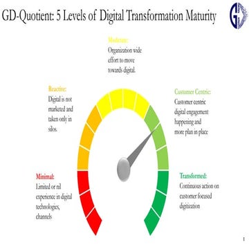 Gd quotient - Digital Maturity Assessment | PDF