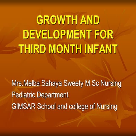 G&d 3 third month | PPT