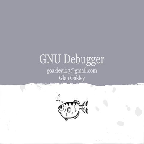 Debugging With The Gnu Debugger Pdf Programming Languages Computing