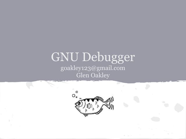 Debugging With The Gnu Debugger Pdf Programming Languages Computing