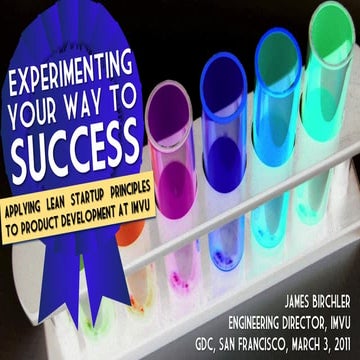 Experimenting Your Way to Success: Applying Lean Startup Principles to ...