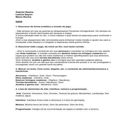 Gdd short | PDF