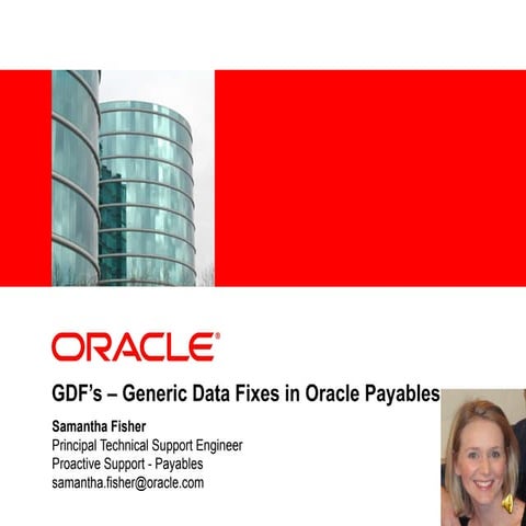 General Data Fix in Oracle Payables Module.ppt