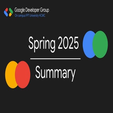 Gemini Study Jams 2025 - GDGoC FPTU event | PDF