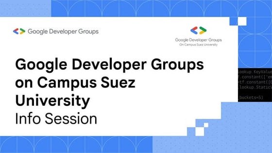 Google Developer Group(GDG) On Campus Info Session PPT 2024 | PPT