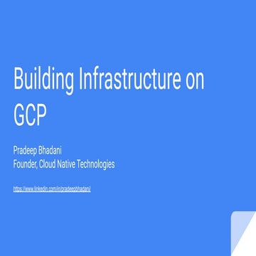 Gdg London Workshop Build Gcp Infrastructure With Terraform Ppt