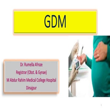 GDM: An Update | PPTX