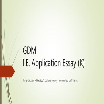 IE BROWN EXECUTIVE MBA APPLICATION – CARLOS MADERO | PDF