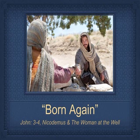Nicodemus Born Again Lesson