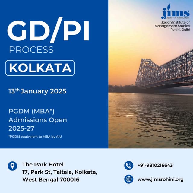 Join us for the GD/PI Process in Kolkata! | PDF