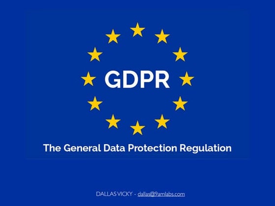 GDPR Introduction and overview | PPT