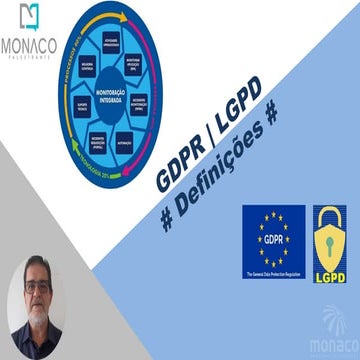 LGPD | PRINCIPAIS DEFINIÇÕES | PDF