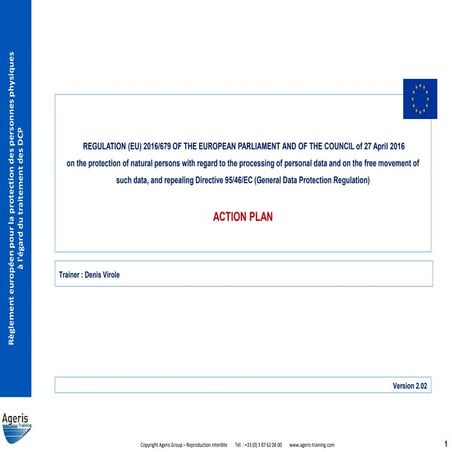 Gdpr action plan 2017 | PDF