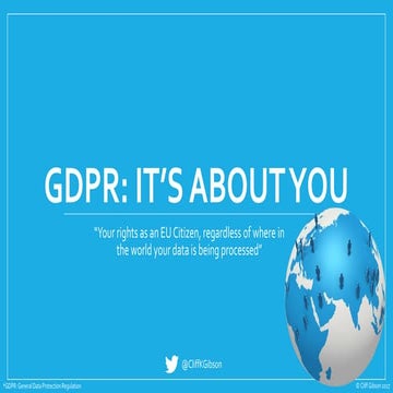 GDPR Awareness for YOU | PDF | Business | Business and Finance