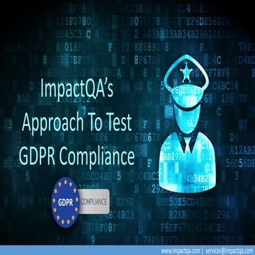 Learn ImpactQA's Approach to GDPR compliance | PDF