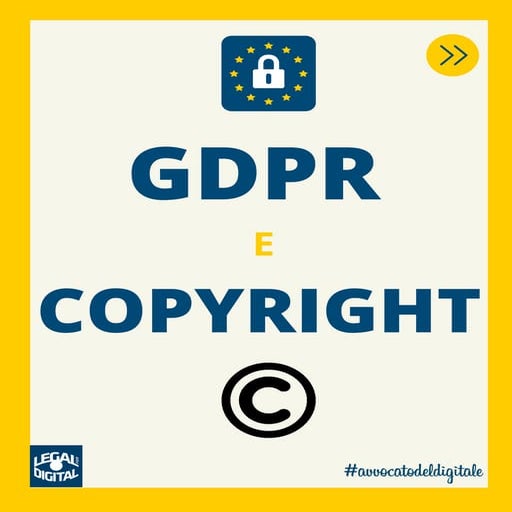 Gdpr e copyright | PDF