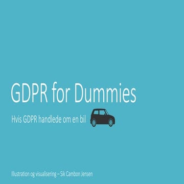 Gdpr for dummies | PPT