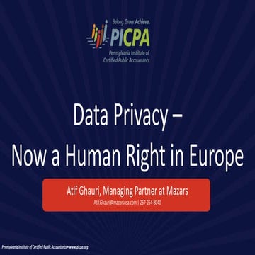 GDPR for Dummies | PPTX