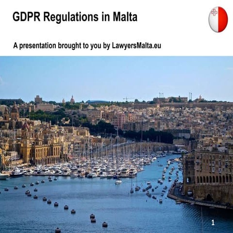 GDPR Regulations in Malta | PPTX