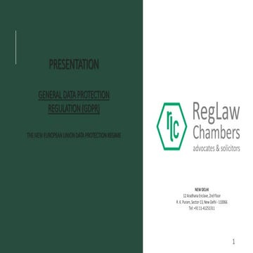 GDPR | PPTX