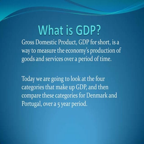 Gdp Slides | PPT
