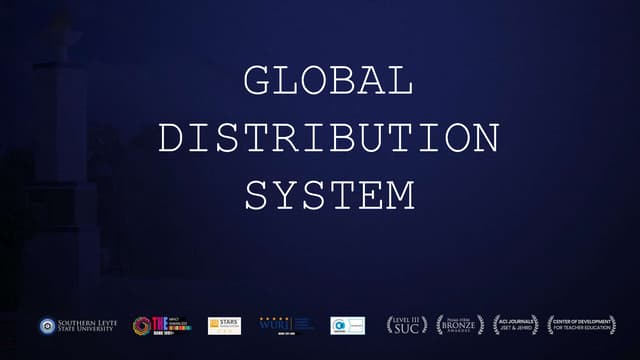 Global distribution system(gds) | PDF