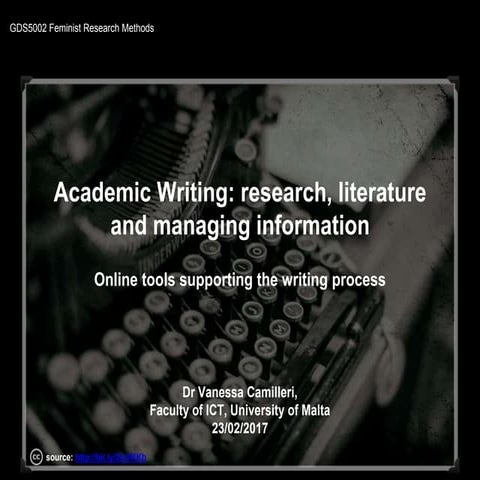 GDS5002 -Feminist Research Methods | PPTX