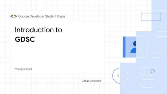 Google Developer Group(GDG) On Campus Info Session PPT 2024 | PPT